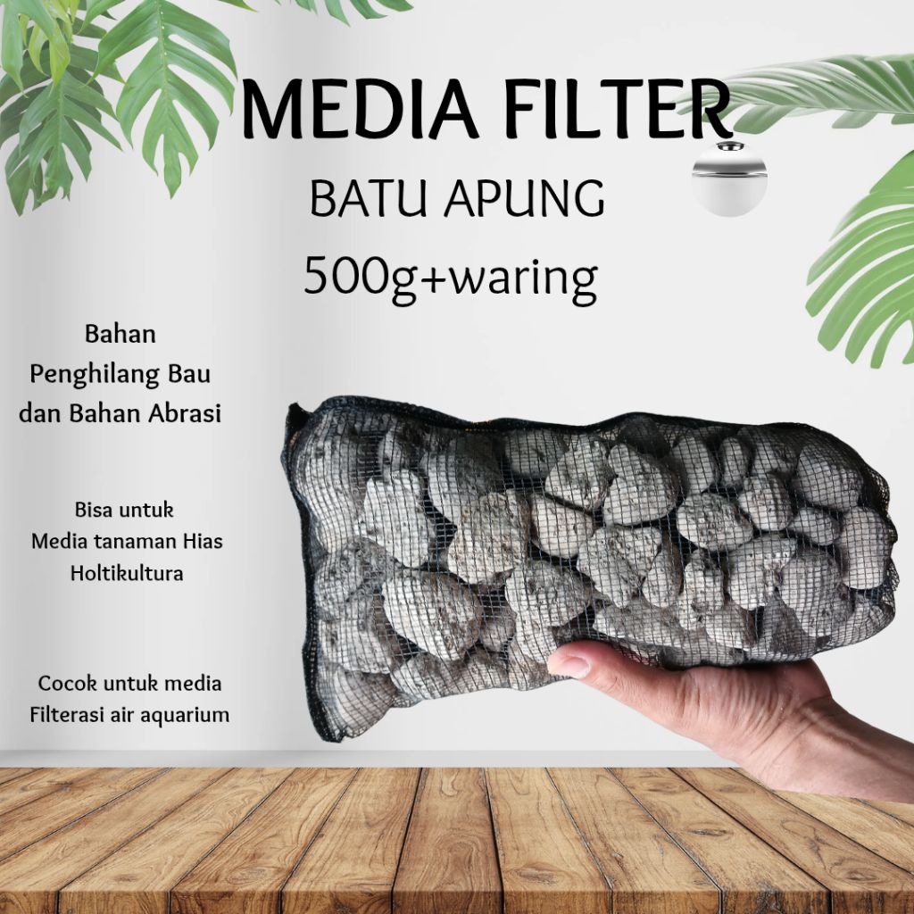 Jual Batu apung dan waring 500g | Shopee Indonesia