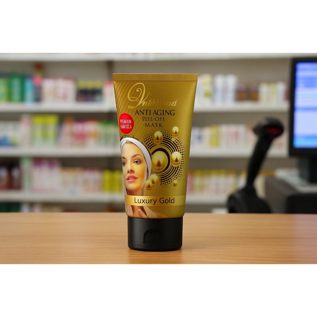 Jual Vienna Face Mask Luxurious Gold 50mLMEN PEEL OFF FACE MASK ...