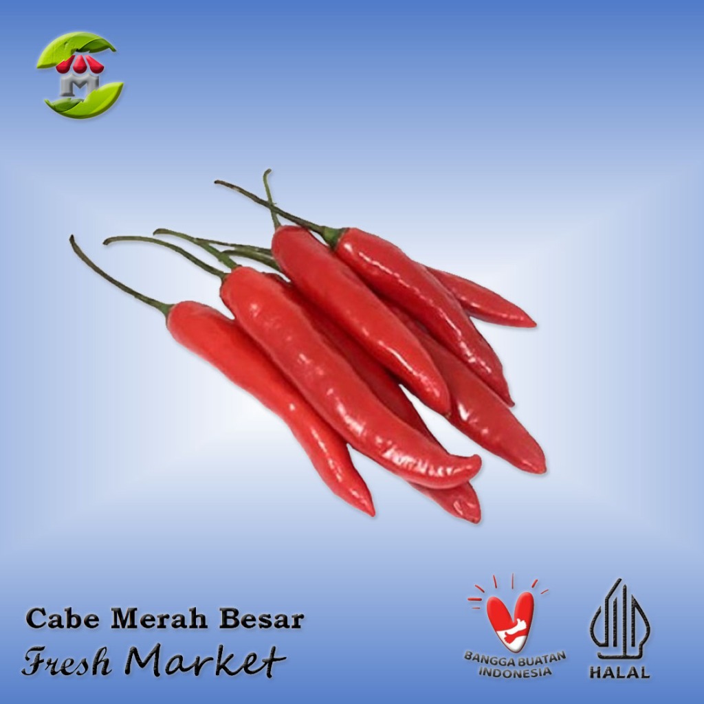 Jual [BOGOR] Cabe Merah Besar Pack 250gr | Shopee Indonesia