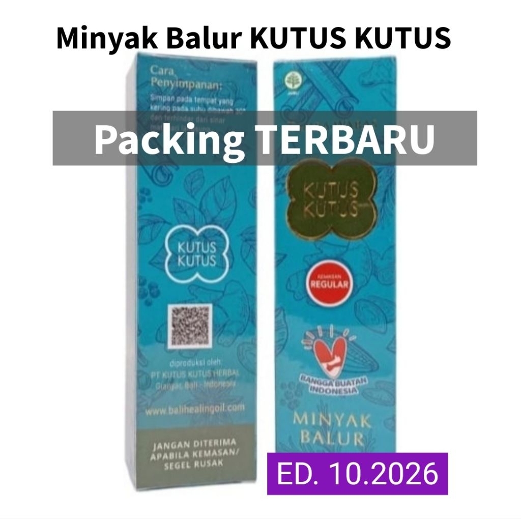 Jual Minyak Balur KUTUS KUTUS Tamba Waras Packing Terbaru | Shopee ...