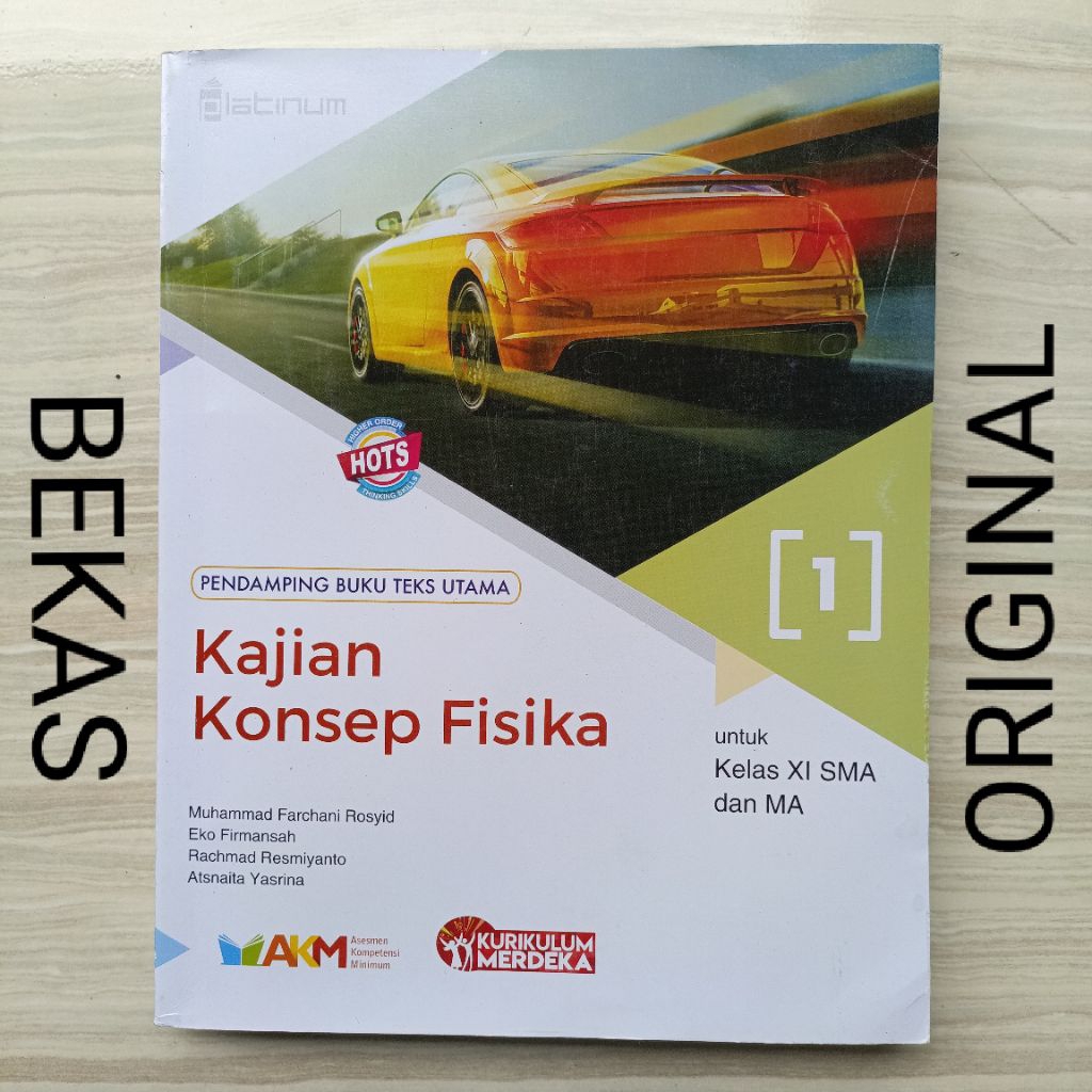 Jual Buku IPA Kajian Konsep Fisika 1 kelas 11 XI 2 II MA SMA Penerbit Platinum Tiga Serangkai ...