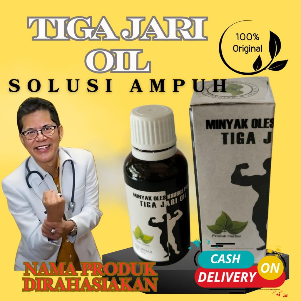 Jual minyak daun bungkus tiga jari Papua original minyak pembesar alat ...