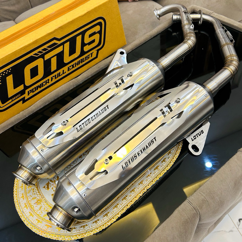 Jual KNALPOT STANDAR RACING LOTUS POWERFULL EXHAUST INLET 28-38 ...