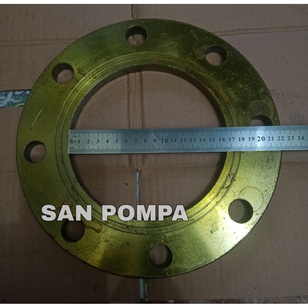 Jual Flange JIS 10K Ukuran : 6” (DN 150mm) /Plendes las besi 6" inch ...