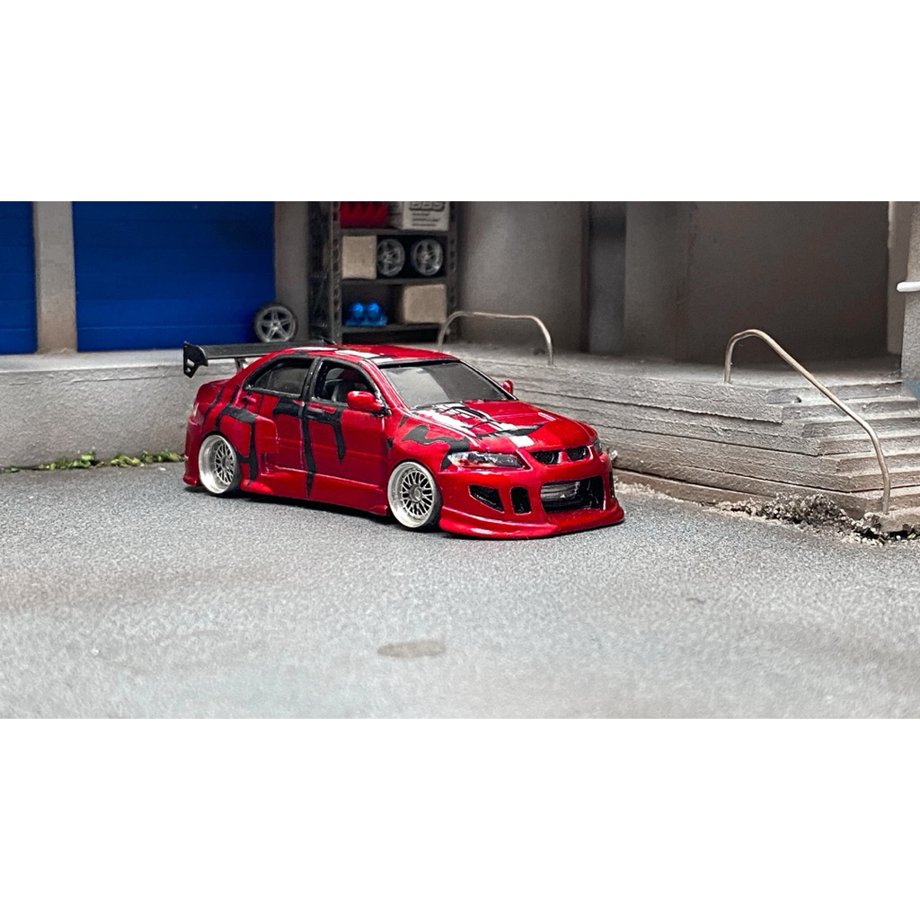 Jual Hot Wheels Mitsubishi Lancer Evolution IX Custom Kenji NFS Carbon ...