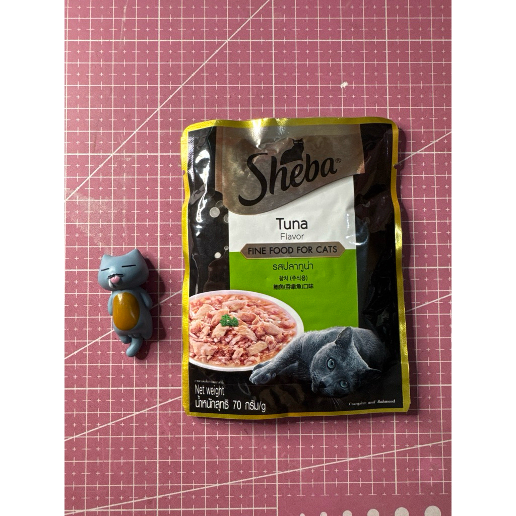 Jual sheba pouch tuna flavor - fine food for cats 70g | Shopee Indonesia