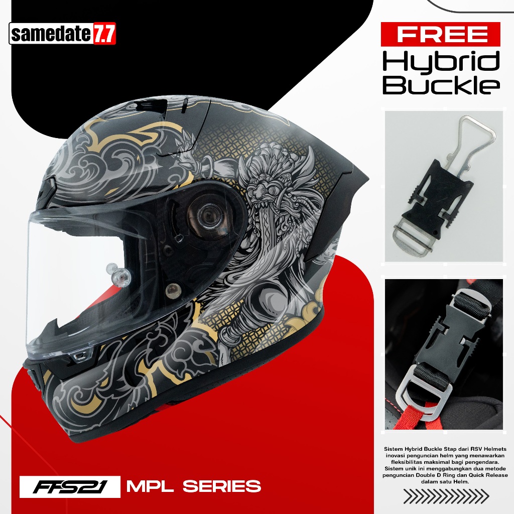 Jual RSV FFS21 X MPL ID SERIES (Semua Warna & Motif) + Free Hybrid ...