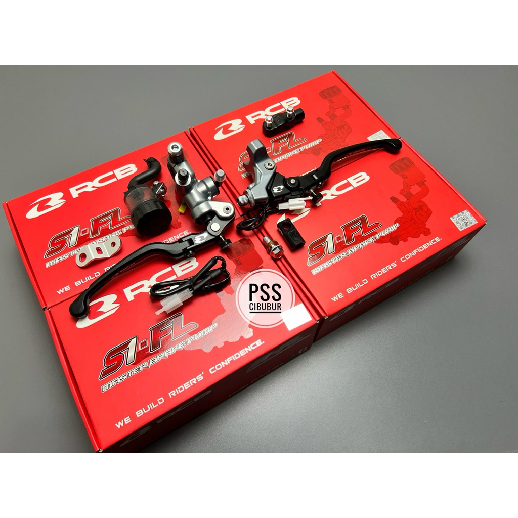 Jual MASTER REM RCB S1-FL 14 MM SET HANDLE REM KIR/ KOPLING S1 FL VARIO ...