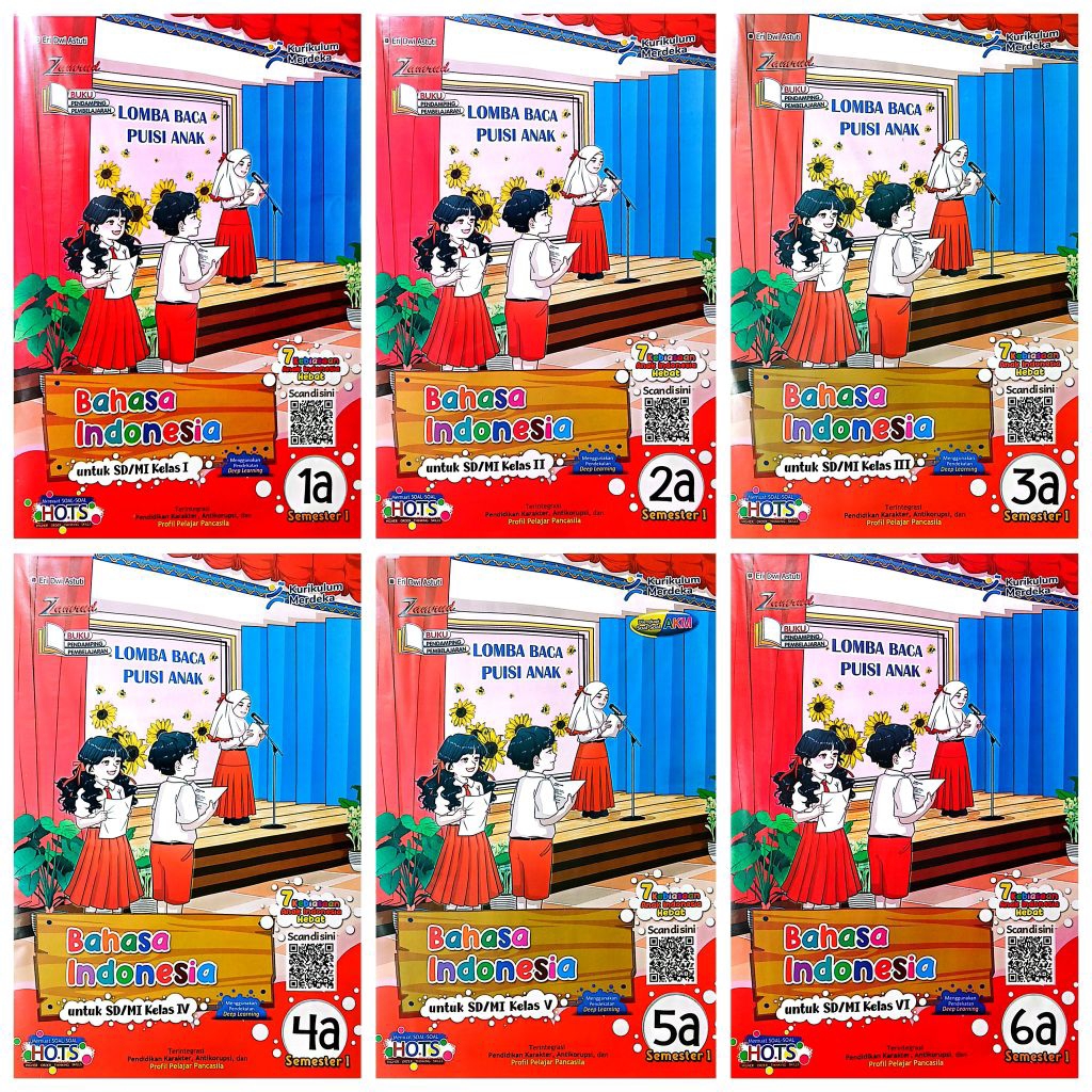 Jual BUKU LKS ZAMRUD SD MI BAHASA INDONESIA KELAS 1 2 3 4 5 6 SEMESTER 1 2025/2026 KURIKULUM ...