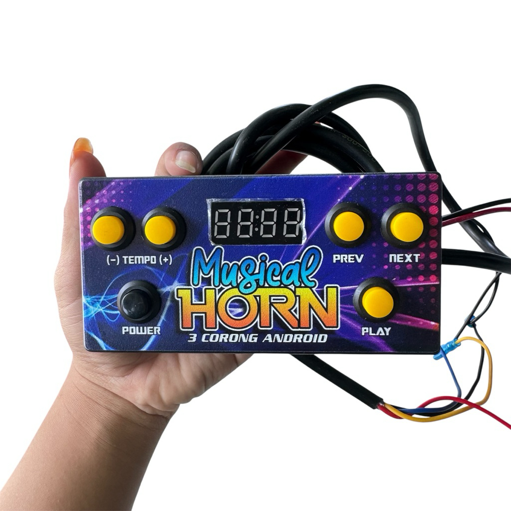 Jual MODUL 3 CORONG ANGKLUNG 100 NADA AANDROID 12v/24v | Shopee Indonesia