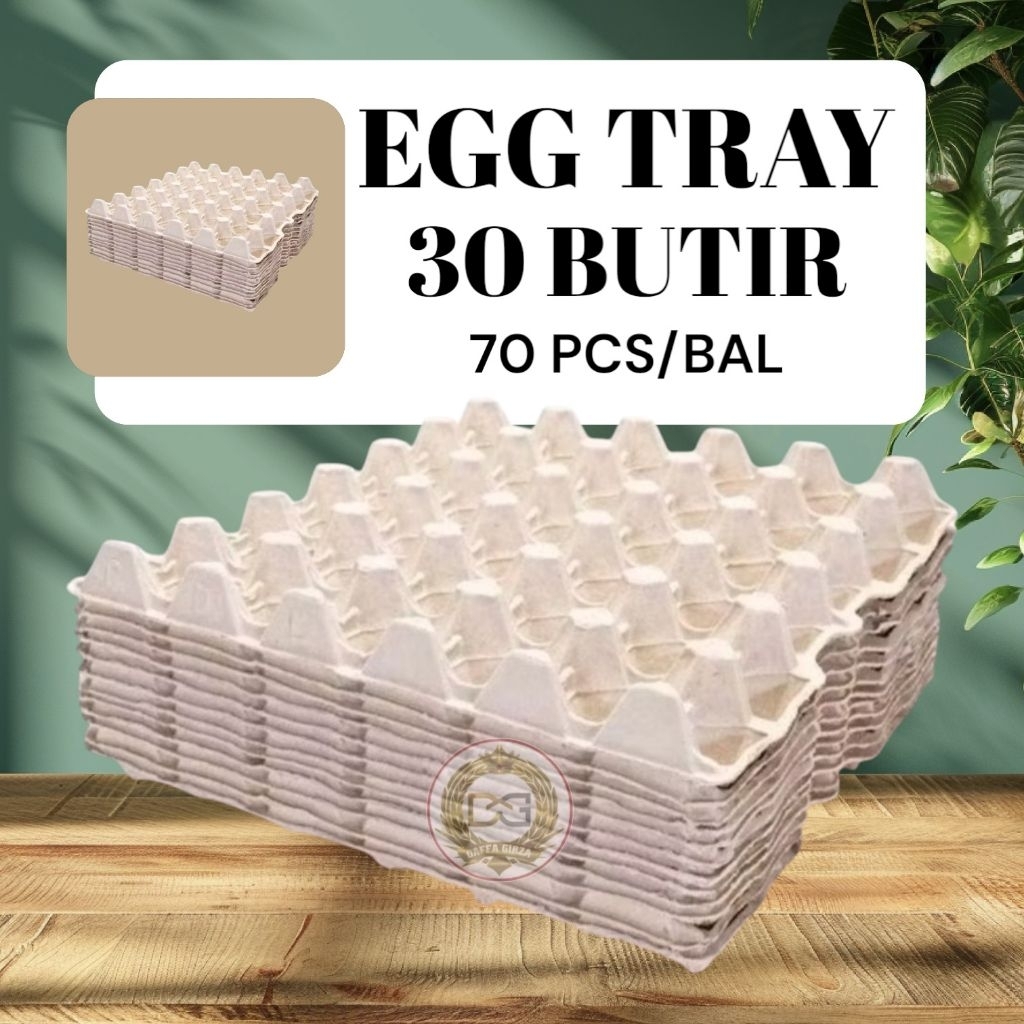 Jual EGG TRAY TELUR AYAM,BEBEK KERTAS/30 BUTIR/KARTON TEMPAT ALAS TELUR ...