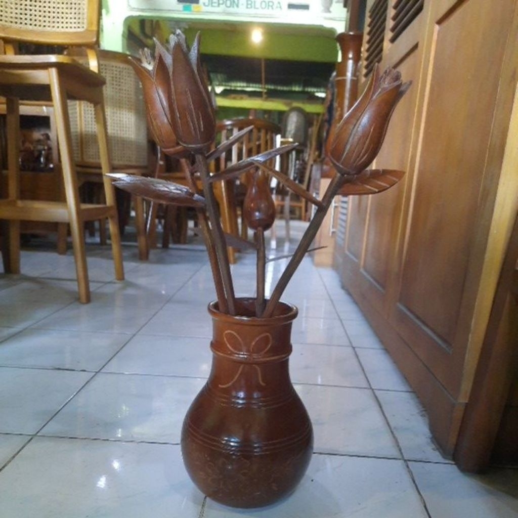 Jual bunga kayu - bunga hiasan - hiasan bunga - bunga hias - bunga kayu ...