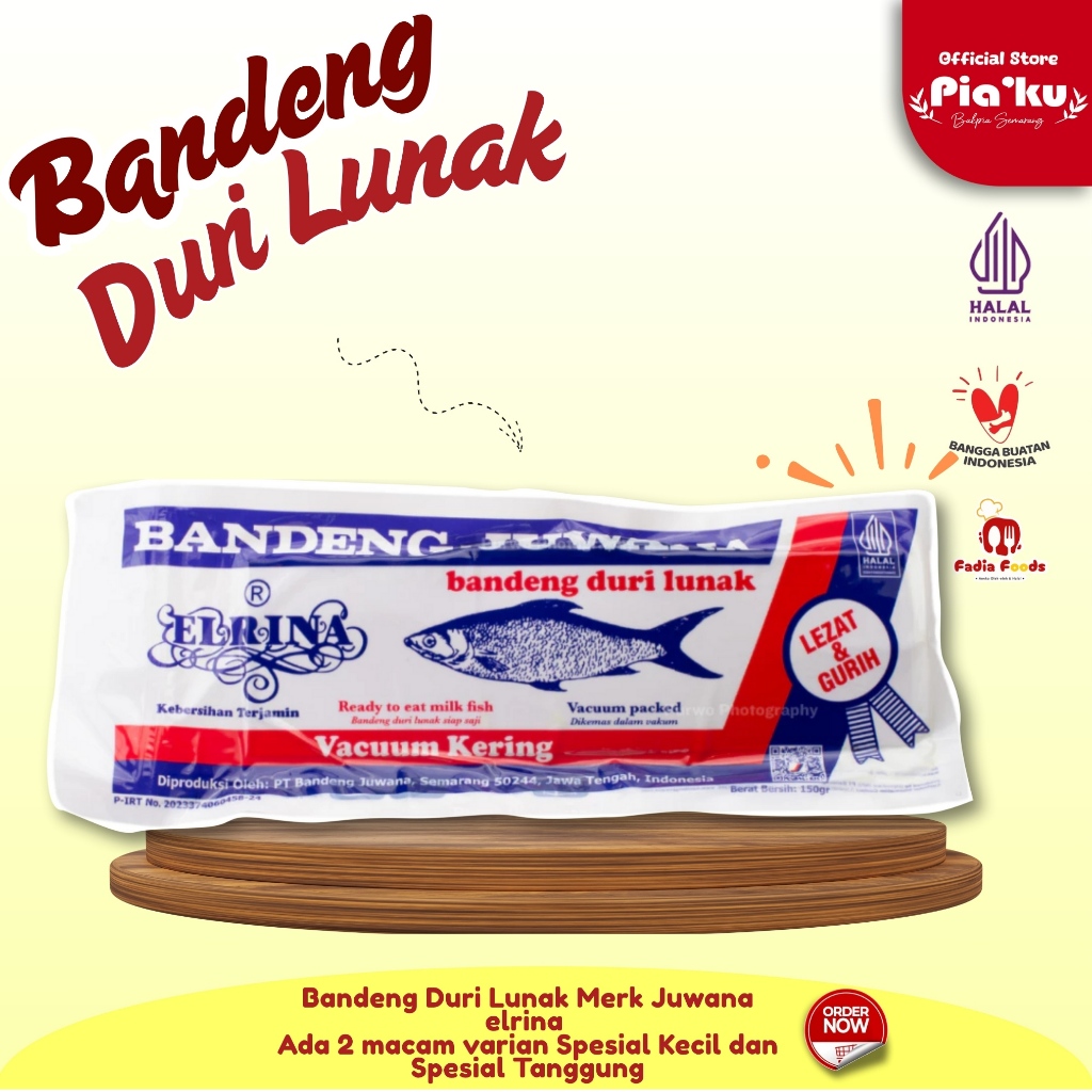 Jual Bandeng Presto Juwana Elrina Vacum Kering Ikan Bandeng Juwana ...