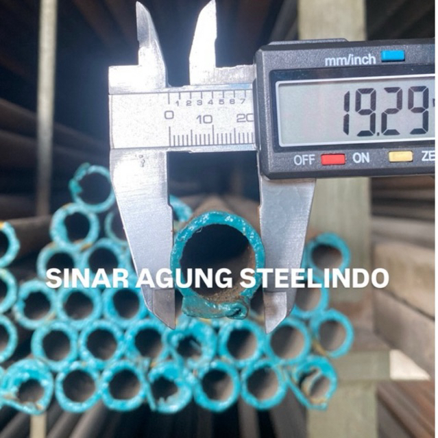 Jual Pipa hitam 1/2 inch x 2mm x 6m / Pipa hitam 1/2 inci tebal 2mm ...