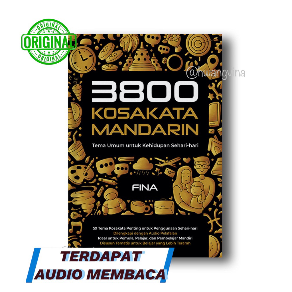 Jual Buku 3800 KOSAKATA MANDARIN - FINA | Shopee Indonesia