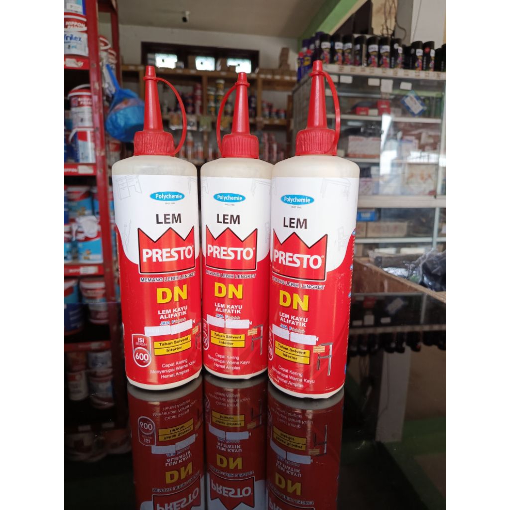 Jual Lem Presto DN 600gr, Lem Kayu Triplek berkualitas | Shopee Indonesia
