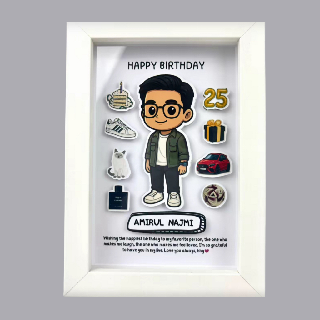 Jual Pop Up 3D Frame | 3D bingkai / Pop Up Frame | Shopee Indonesia