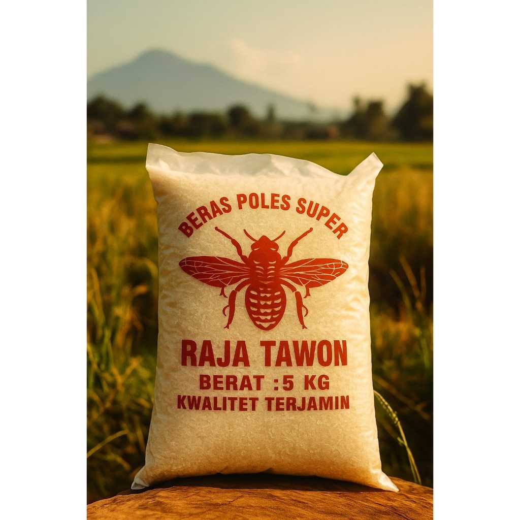 Jual PROMO!!! Beras Poles Super RAJA TAWON 5kg, Kulaitas terjamin ...