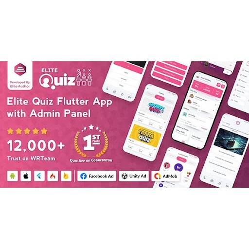 Jual Source Code Elite Quiz v2.3.3 – Aplikasi Kuis & Trivia Game Flutter + Admin Panel | Shopee ...