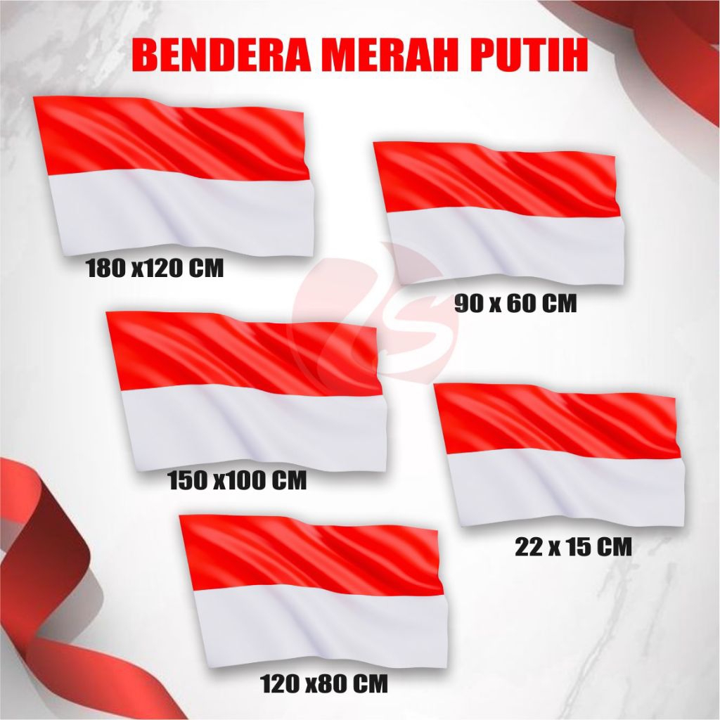 Jual Bendera merah putih bendera 17 agustus kemerdekaan indonesia ...