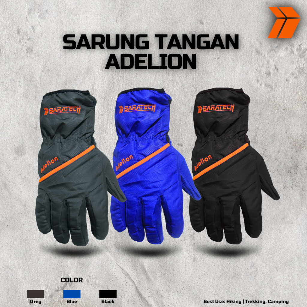 Jual Baratech sarung tangan gunung hangat adelion ( store cikarang ...