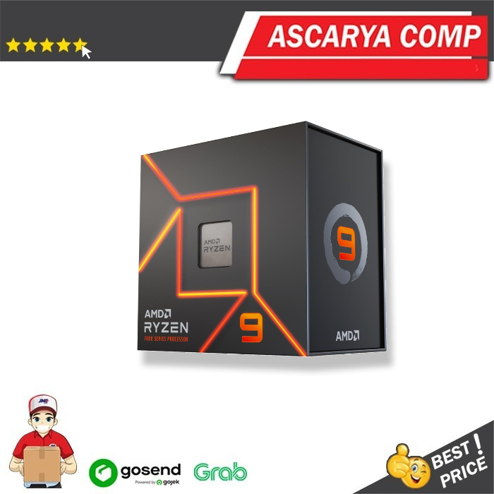 Jual AMD Ryzen 9 7950X 16 Cores 32 Threads Processor AM5 Up to 5.7GHz | Shopee Indonesia