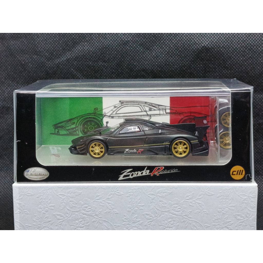 Jual Cm Model Pagani Zonda Revolucion Full Dry Carbon Track Version 