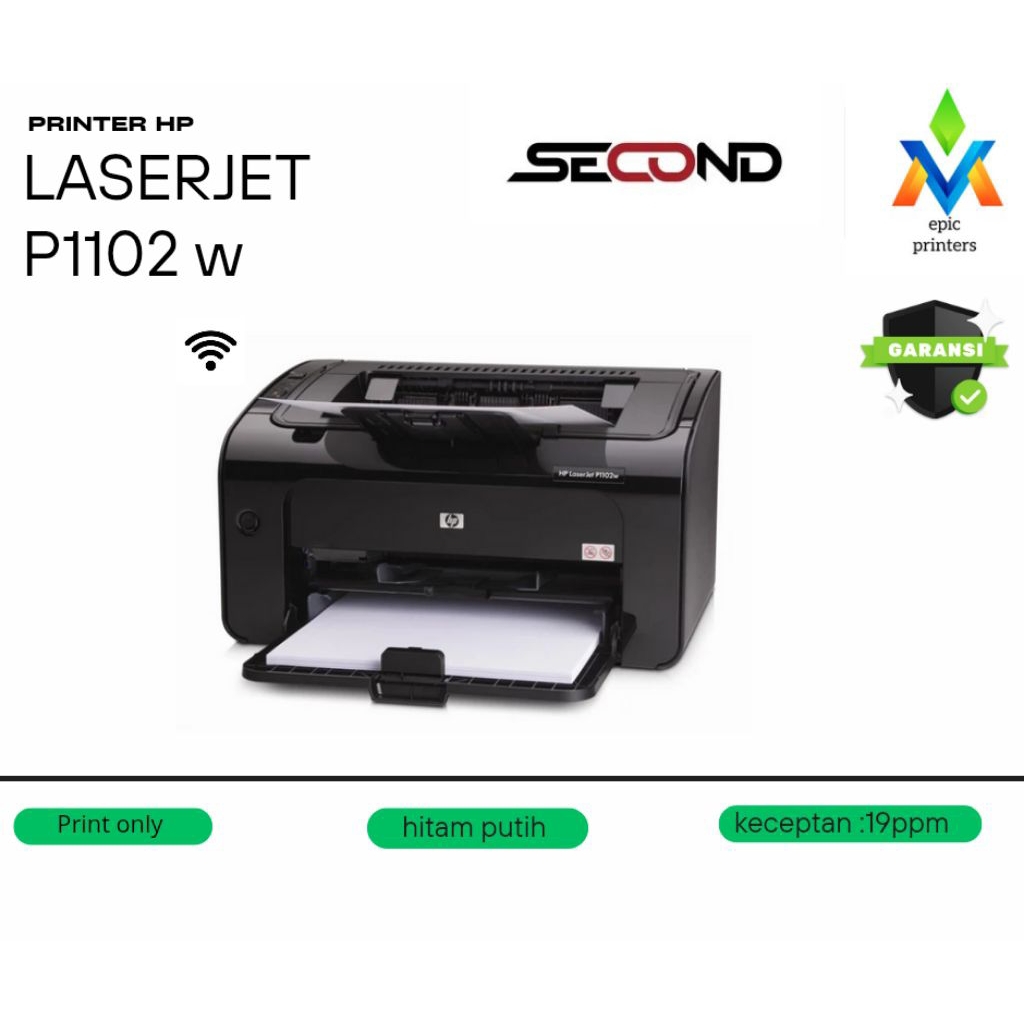 Jual printer Hp laserjet 1102w siap pakai wireless | Shopee Indonesia