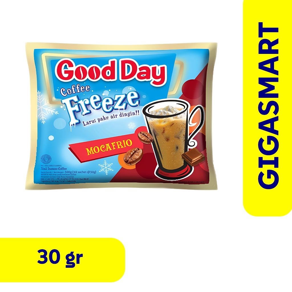 Jual Good Day Freeze Mocafrio 30gr 1 Pcs | Shopee Indonesia