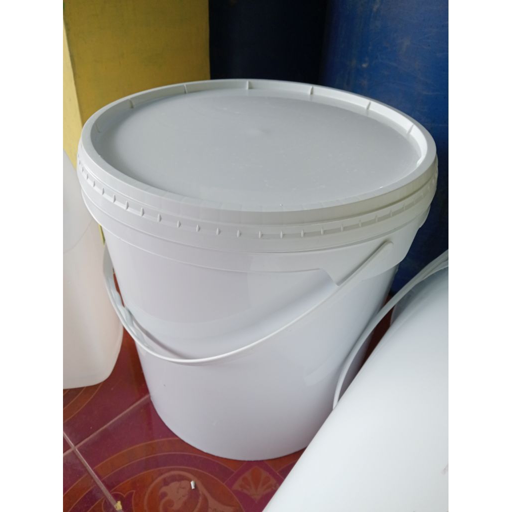 Jual Ember Plastik bekas ukuran +/- 20 liter / label 25kg (ExPuratos ...