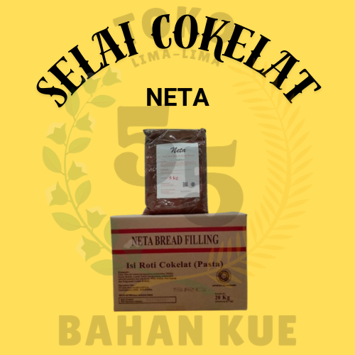 Jual Selai Cokelat / Filling Cokelat Merek Neta 5kg | Shopee Indonesia