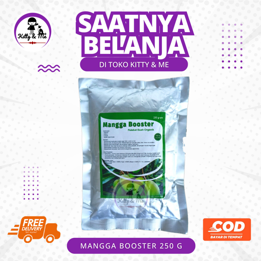 Jual PUPUK BOOSTER MANGGA 250 GRAM - Pupuk Mangga Booster 250 gram ...