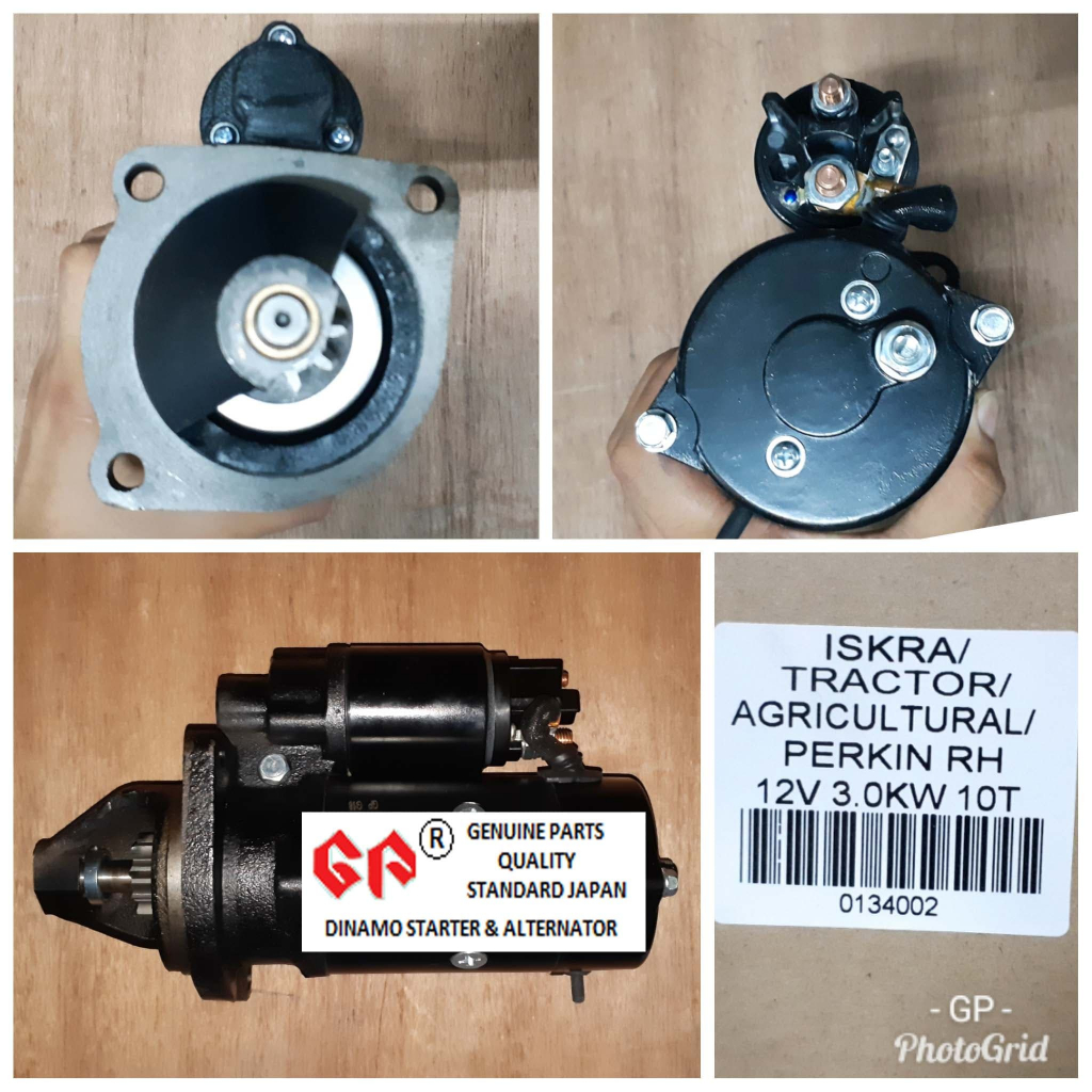 Jual Dinamo Starter GP ISKRA / Tractor / Agricultural / Perkin (RH ...