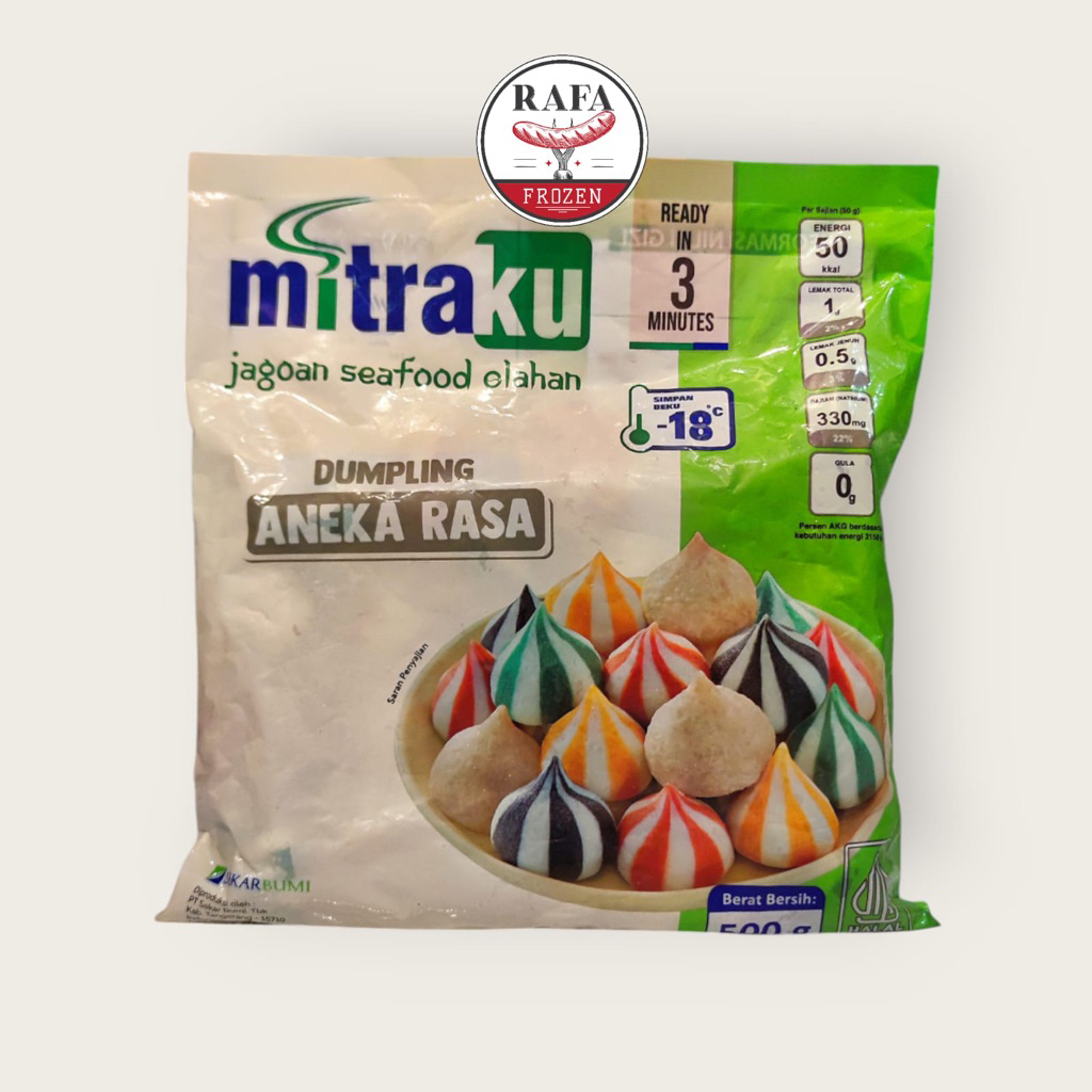 Jual MITRAKU ANEKA RASA DUMPLING 500G | Shopee Indonesia