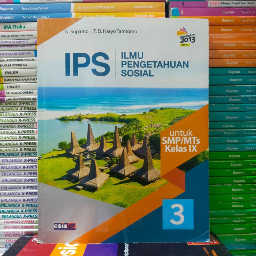 Jual Buku Paket IPS Ilmu Pengetahuan Sosial Kelas 9 SMP Edisi Revisi ...