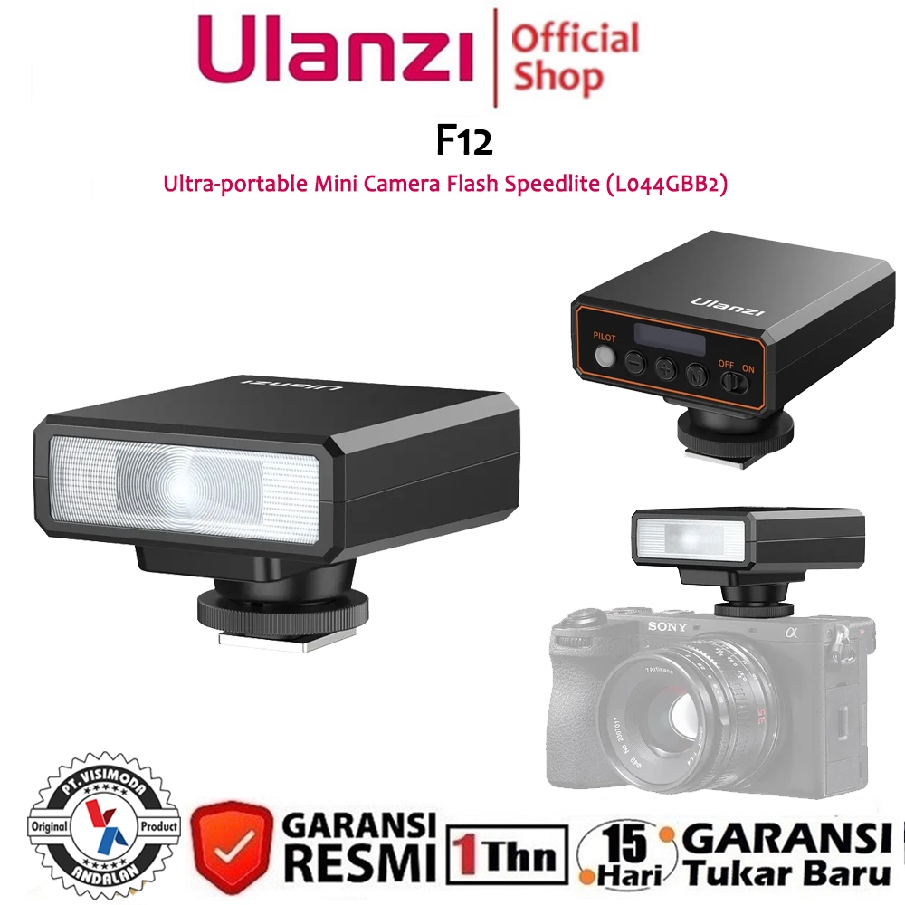 Jual Ulanzi F12 Ultra-portable Universal Mini Camera Flash Speedlite (L044GBB2) | Shopee Indonesia