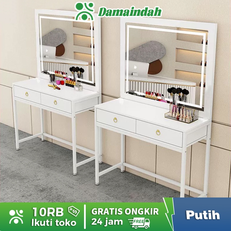 Jual Damaindah Meja rias / Meja Rias Dengan Cermin /Meja Rias Minimalis ...
