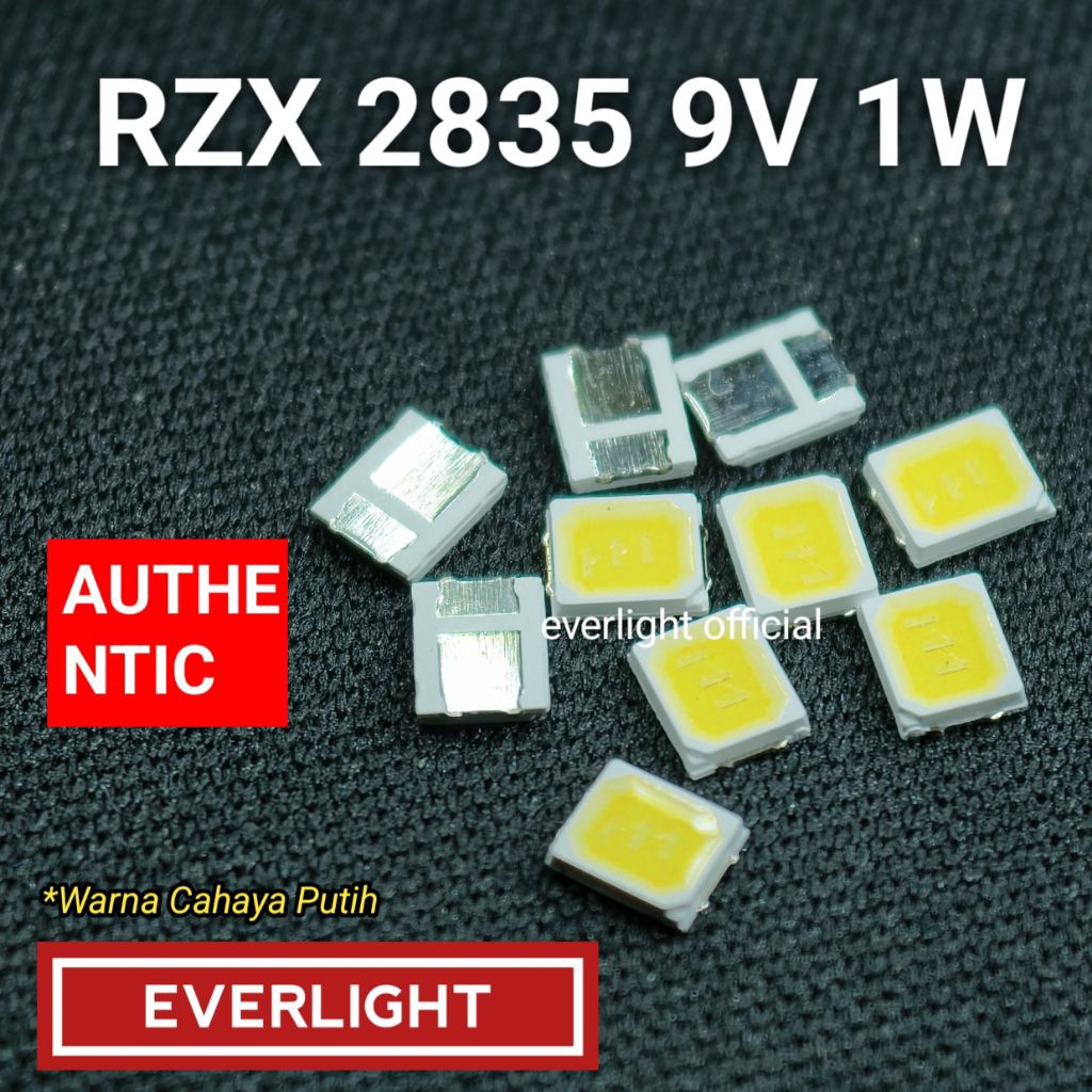 Jual LED SMD 100BIJI 2835 6V 9V 1.5W 150MA RZX UNTUK PHILIPS OSRAM ...