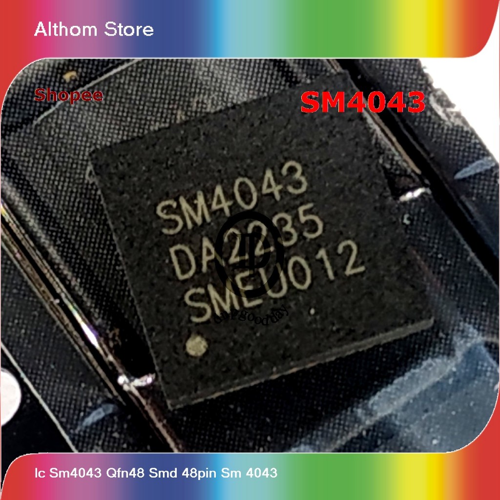 Jual ic sm4043 qfn48 smd 48pin sm 4043 | Shopee Indonesia