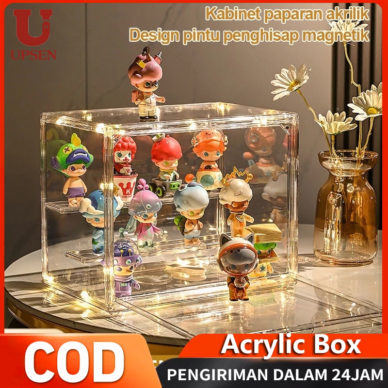 Jual Acrylic Transparent Storage Display Box/ Acrylic Box Transparent ...