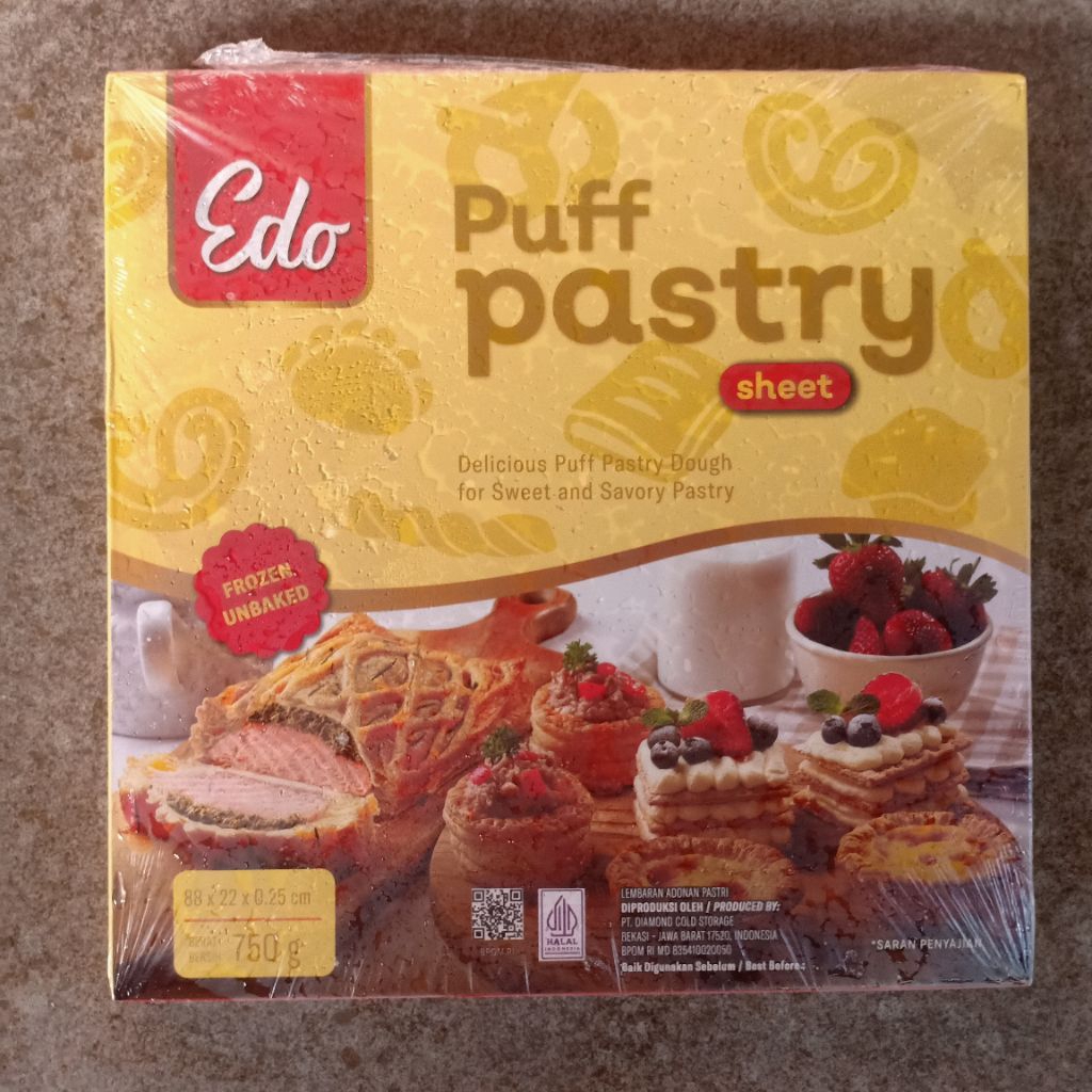 Jual Edo Puff Pastry 750 gram | Shopee Indonesia