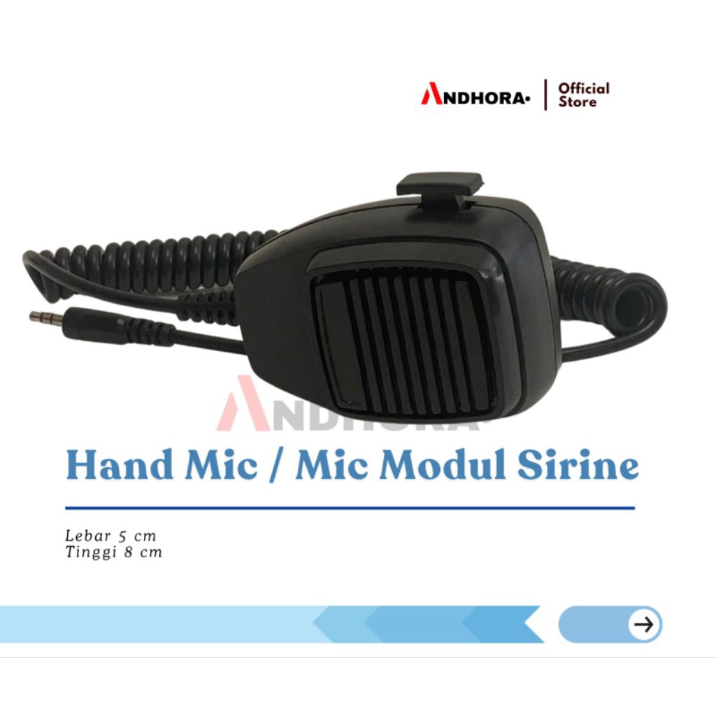 Jual ANDR MICROPHONE MIC MODUL SIRINE CJB 200W | Shopee Indonesia