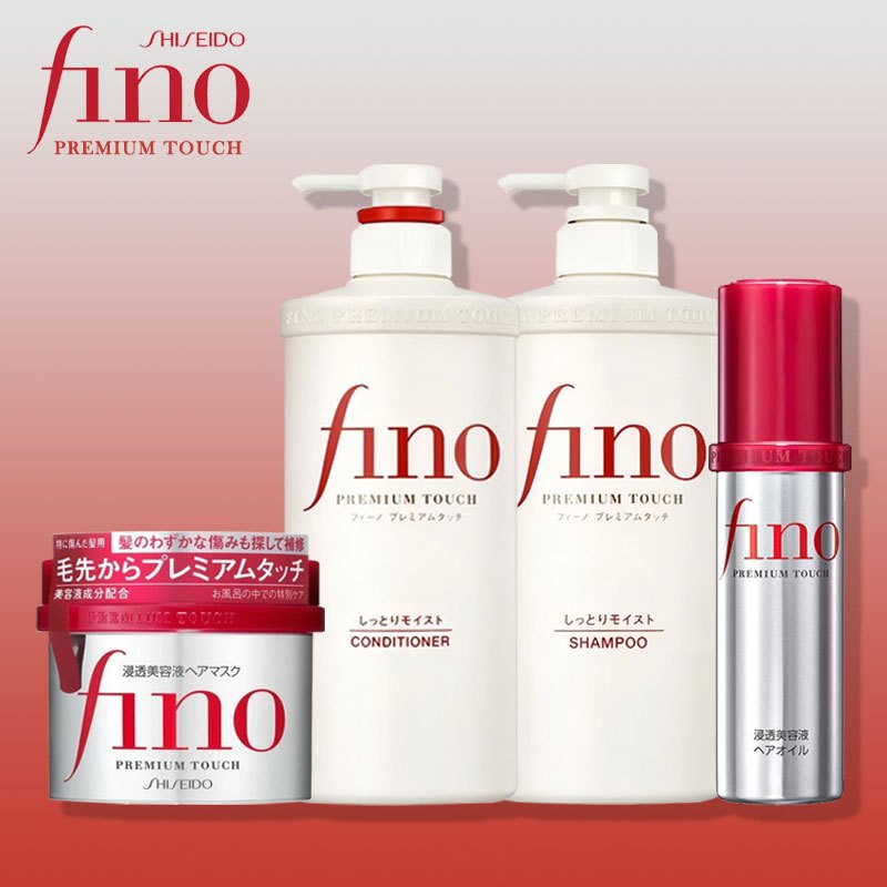 Jual SHISEIDO Fino Hair Mask 230g /Fino Premium Touch Hair Shampoo ...