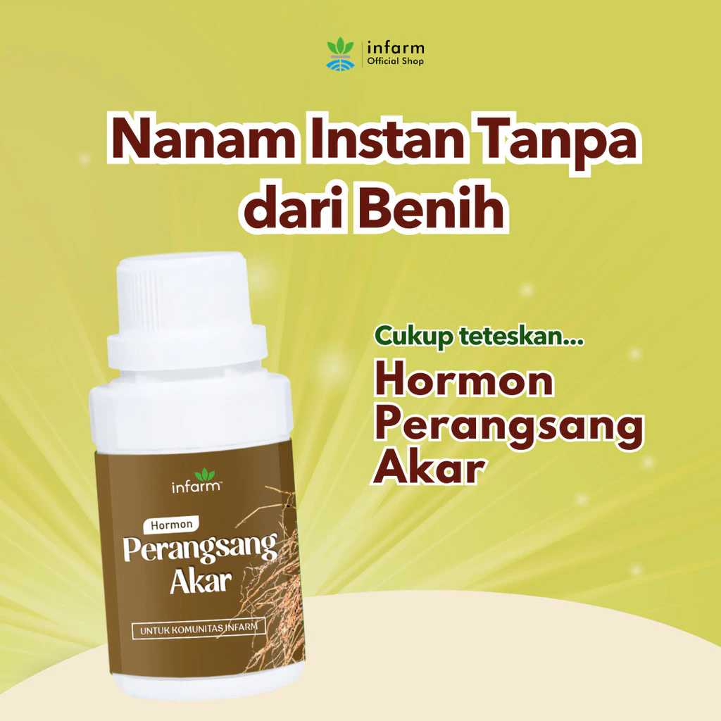 Jual Infarm Nutrisi dan Perangsang Akar Tanaman Stek 100 ml / Kualitas ...