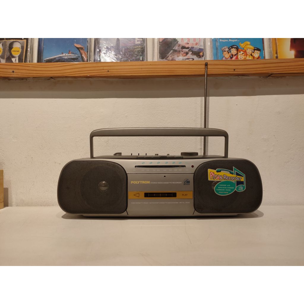 Jual Radio Tape POLYTRON PSC 123DC / compo tapedeck boombox walkman ...