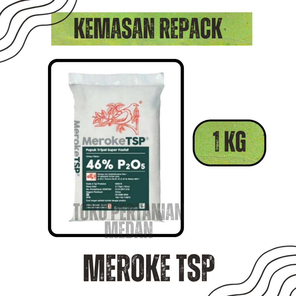 Jual Meroke TSP 46 % 1 Kg Kemasan Repack (Dikemas Ulang) | Shopee Indonesia