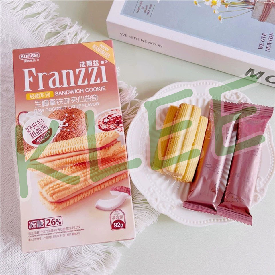 Jual Biskuit Franzzi Sandwich Rasa Raw Coconut Latte - Biscuit Franzzi ...