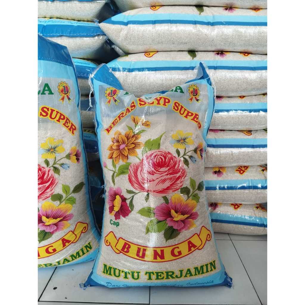 Jual Beras Cap Bunga 25kg (KARGO) | Shopee Indonesia