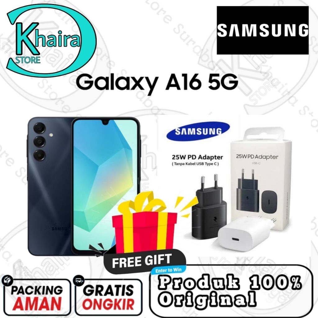 Jual SAMSUNG A16 5G(8/256GB) SEGEL BERGARANSI RESMI SAMSUNG SEIN ...