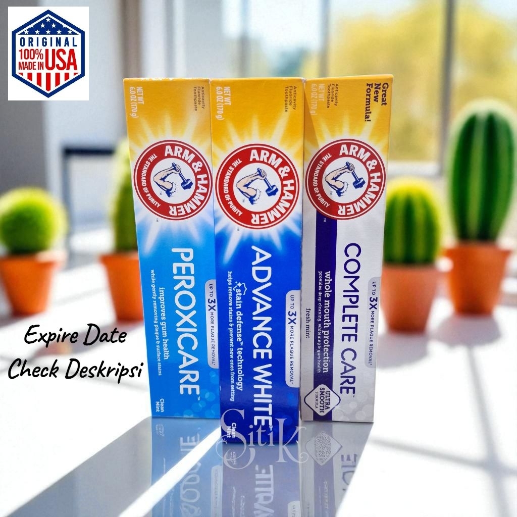 Jual Arm & Hammer Pasta Gigi dengan formula 100% pure ARM & HAMMER ...